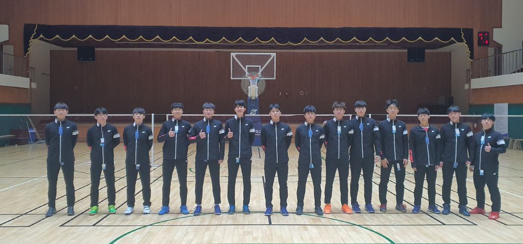 2023년 제104회 전국체육대회 스포츠건강관리학과 배드민턴부 선전을 기원합니다 스포츠건강관리학과 세한대학교