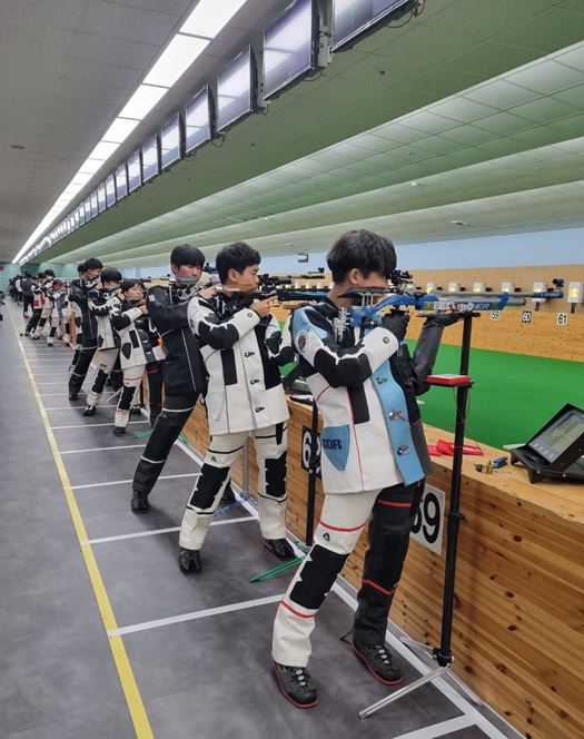 2023년 104회 전국체육대회 스프츠건강관리학과 사격부 선전을 기원합니다 스포츠건강관리학과 세한대학교