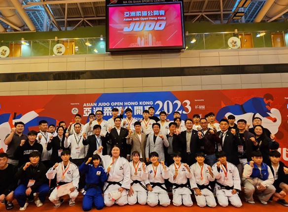 세한대학교 유도부 2023 홍콩 아시안 오픈 동메달 2개 은메달 1개 쾌거 스포츠건강관리학과 세한대학교
